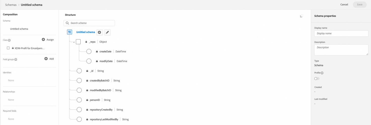 Data Modelling and Schema Design in Adobe Experience Platform – mohrstade